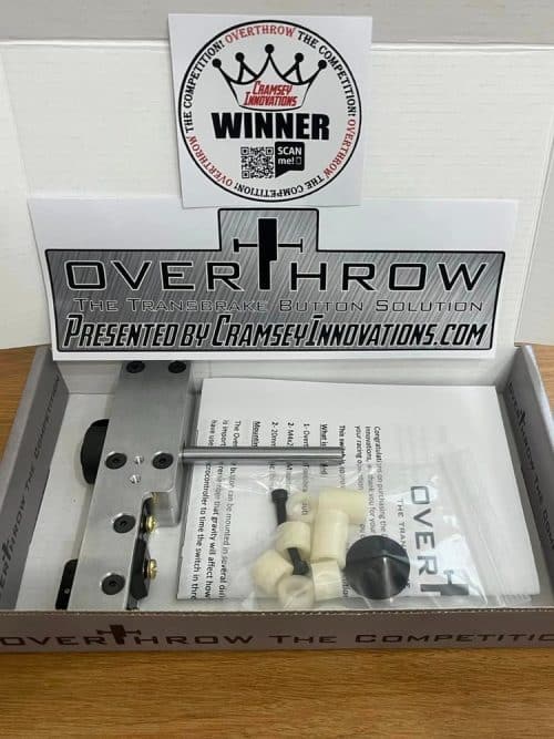 Overthrow Transbrake Button – FREE STRETCH CORD! – Biondo Racing